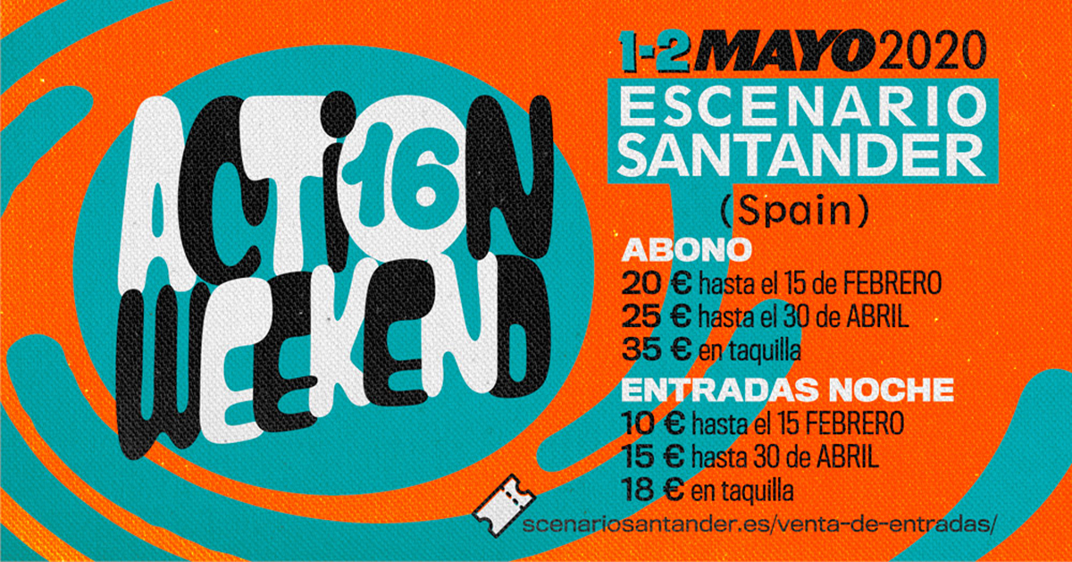 “ACTION WEEKEND” ANUNCIA SUS PRIMEROS ARTISTAS