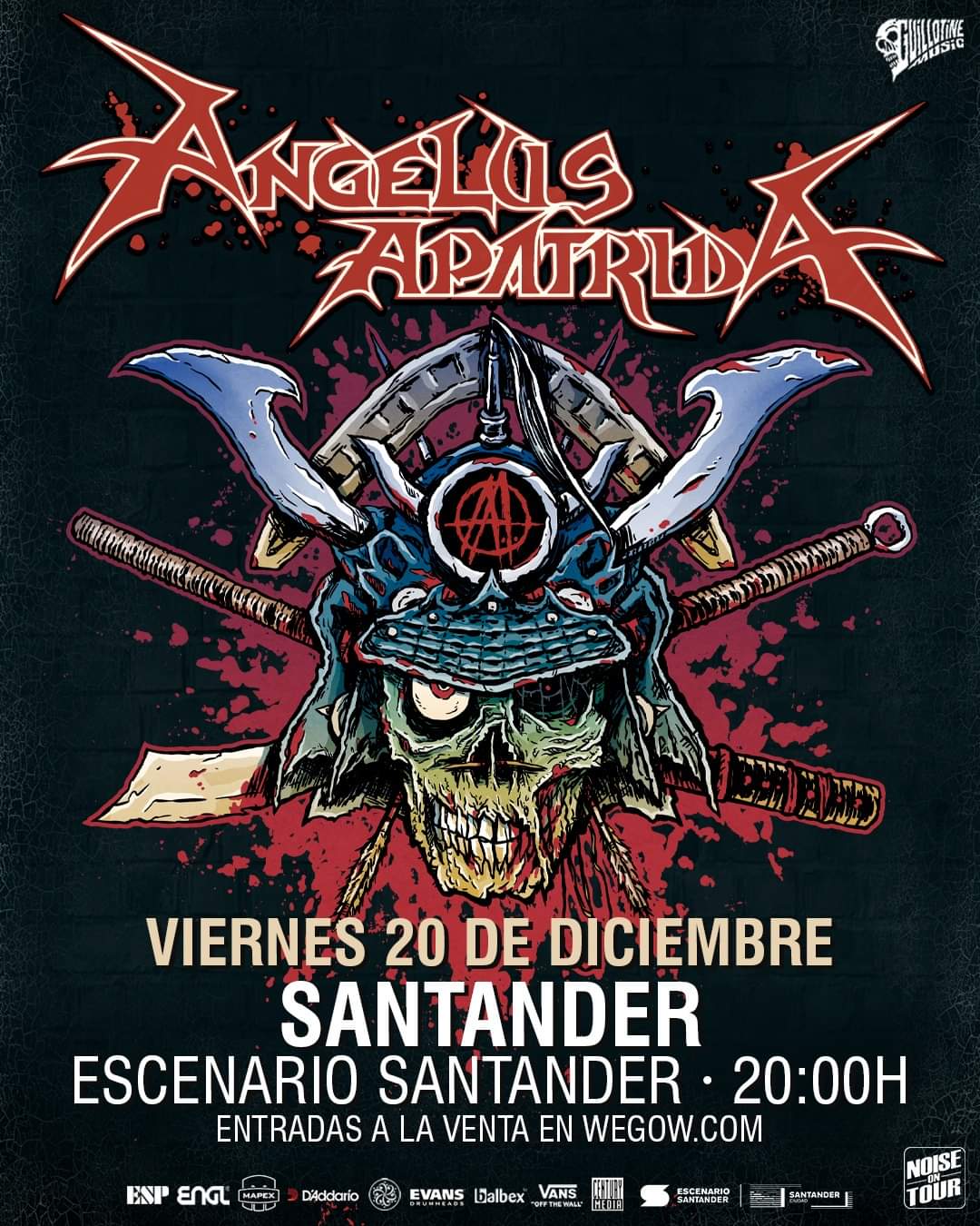 ANGELUS APATRIDA EN ESCENARIO SANTANDER
